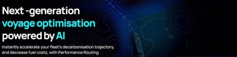 Vessel voyage optimisation powered by AI (Artificial Intelligence)